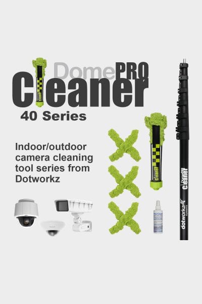DomeCleanerPRO 40 Series Outdoor Lens Cleaning Solution - HD Relay